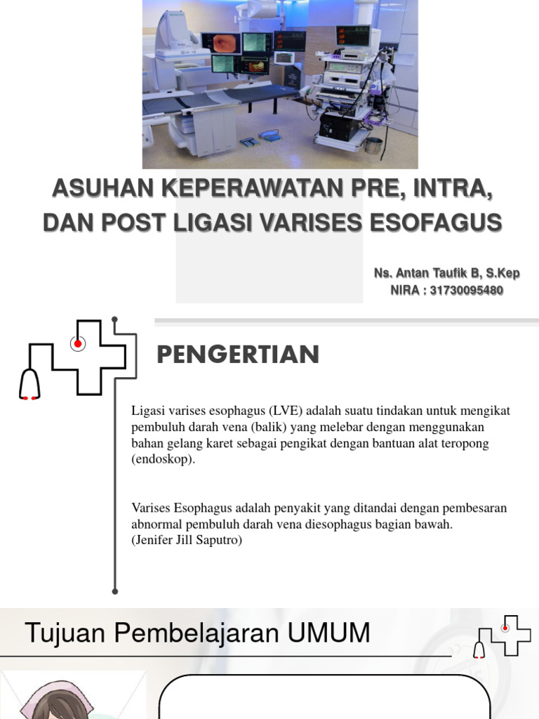 Asuhan Keperawatan Ligasi Varises Esofagus | PDF