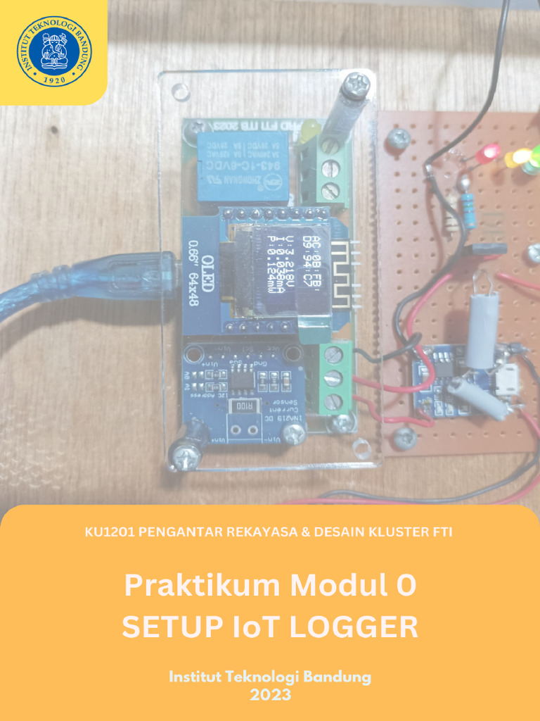 Modul 0 Praktikum PRD 2023 Setup IoT Loggerpro (1) | PDF