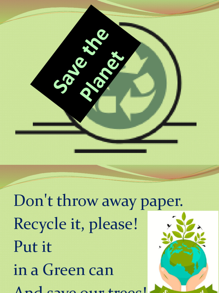 Save The Planet | PDF