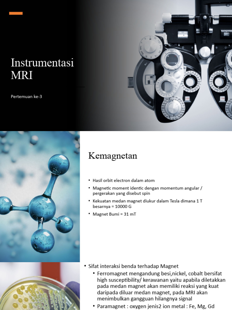 Instrumentasi MRI | PDF