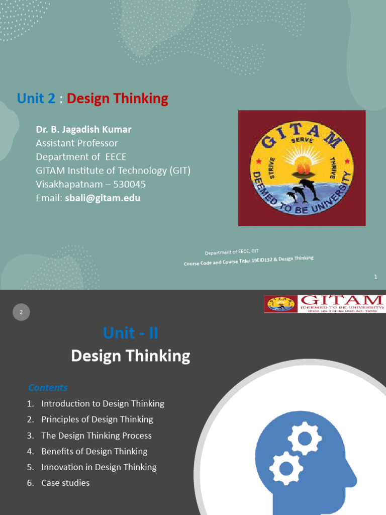 Design Thinking: Principles and Process | PDF | Design Thinking | Thought