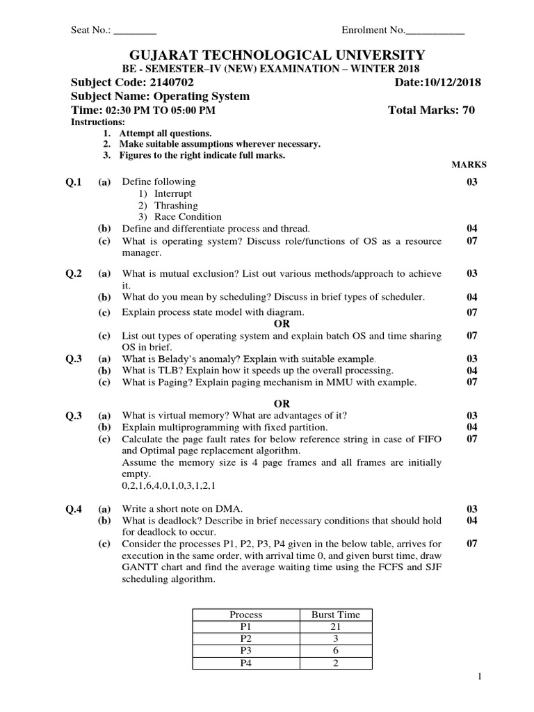 Paper 6 | PDF | Scheduling (Computing) | Operating System