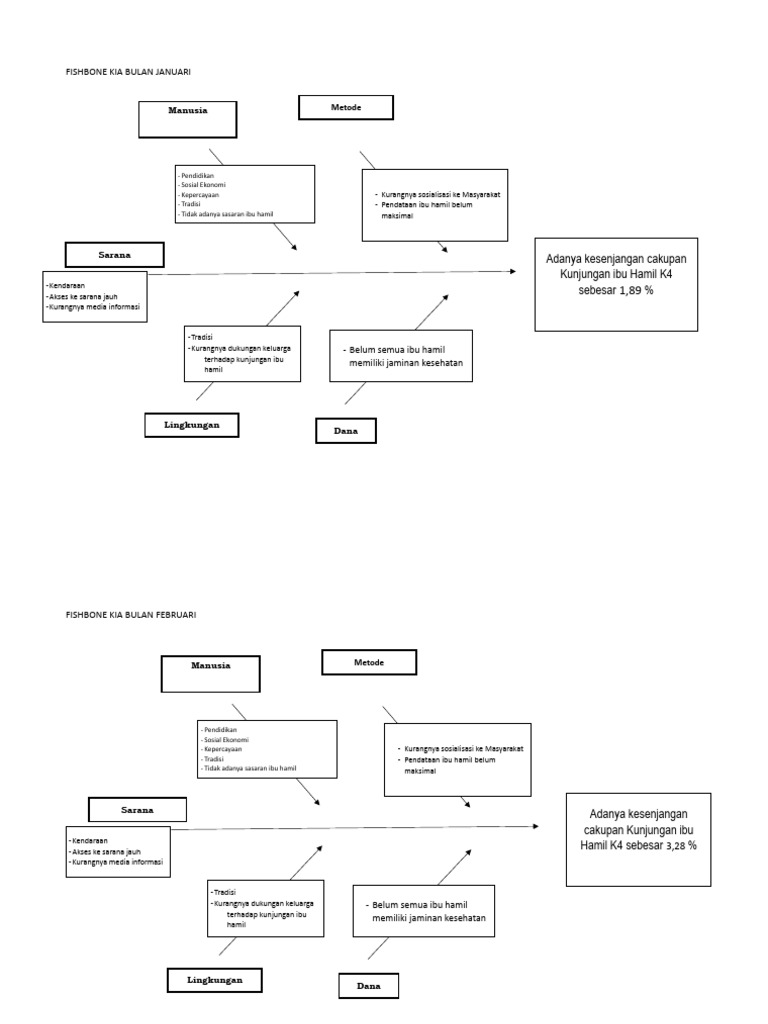 Fishbone KIA 2023 | PDF | Kesehatan Holistik