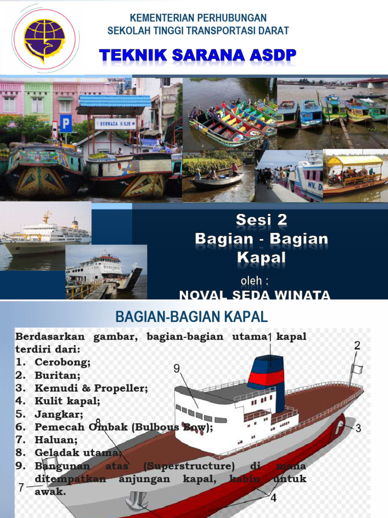 Teknik Sarana ASDP - 2. Komponen Bangunan Kapal ASDP | PDF