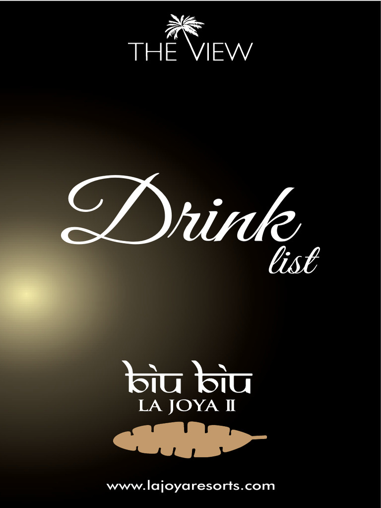 Beverage List | PDF | Juice | Diet & Nutrition