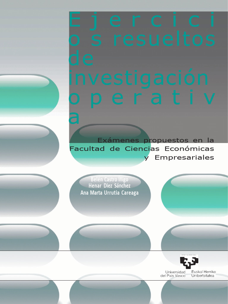 Operativa | PDF | Programación lineal