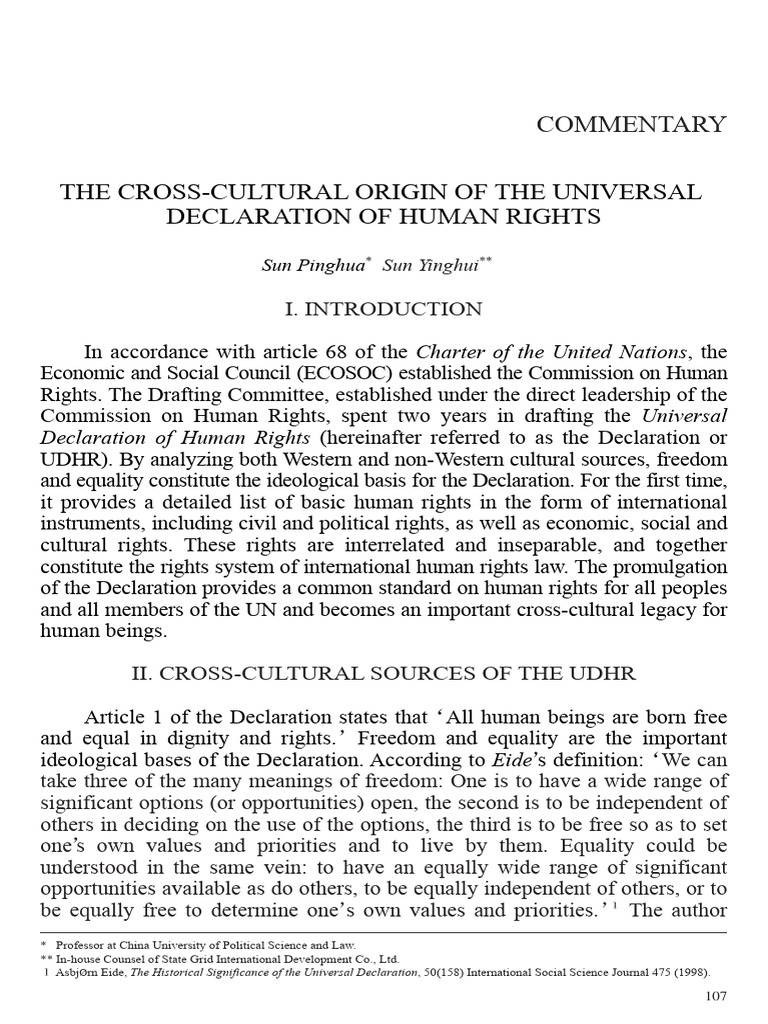 Sun Pinghua_Sun Yinghui_The Cross Cultural origin of the Universal ...