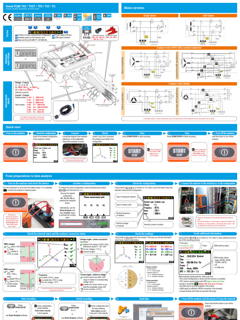 PQM-702 - 703 - 710 - 711 QuickStart v1.01 EN | PDF | Computer ...
