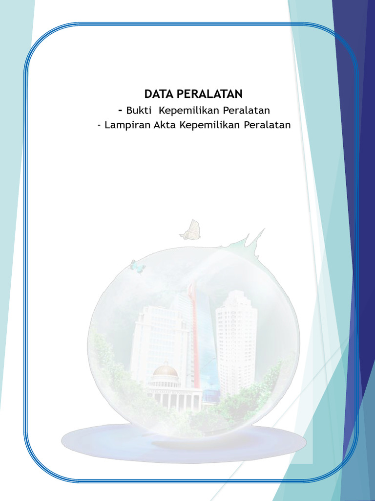 Data Peralatan | PDF