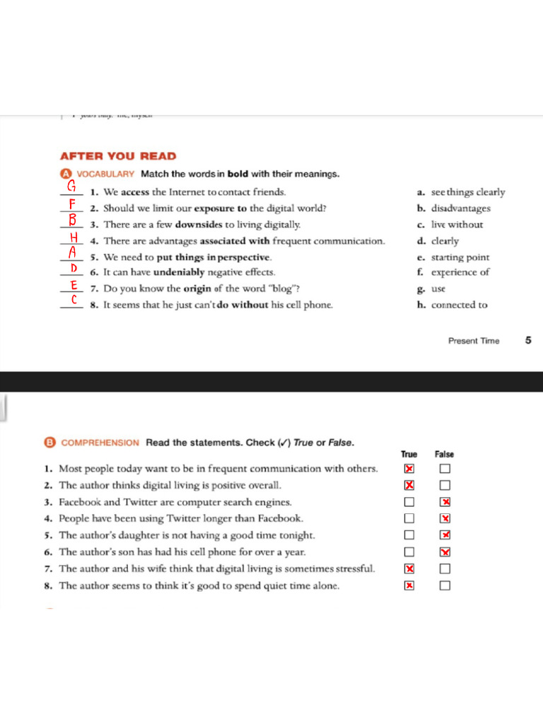 THI Editing & Correction Activity | PDF