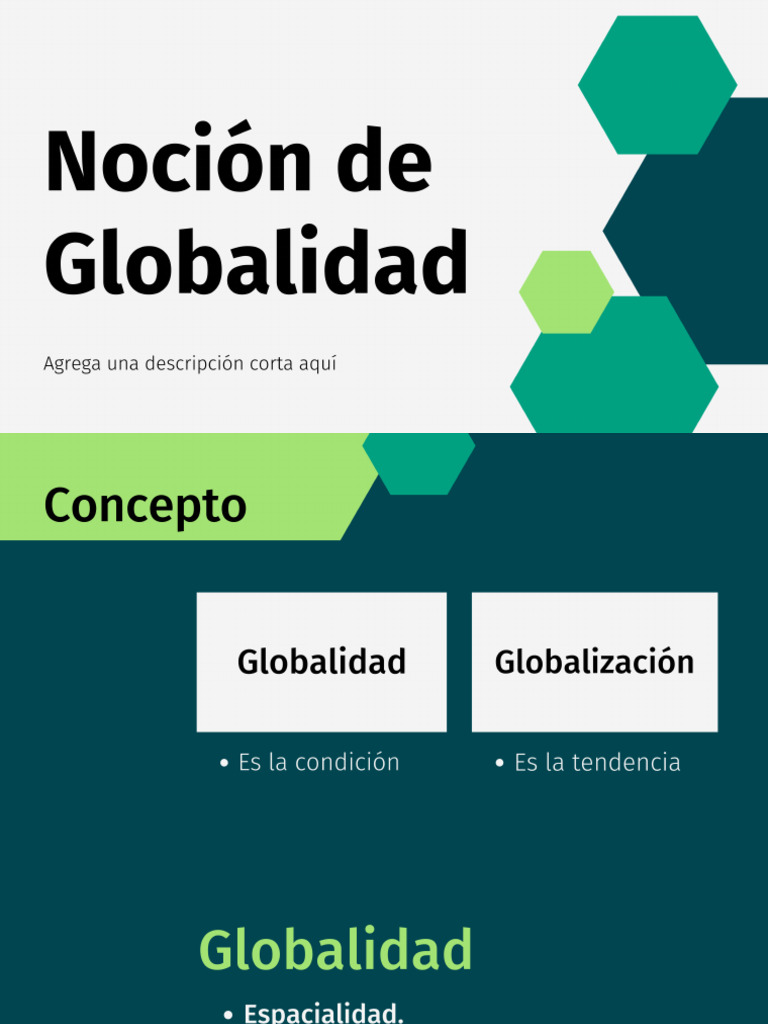 Nocion de Globalidad | PDF