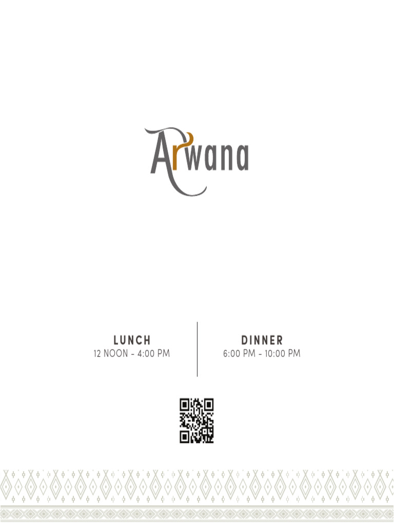 1. Arwana - Lunch _ Dinner Menu | PDF | Indonesian Cuisine | Western ...