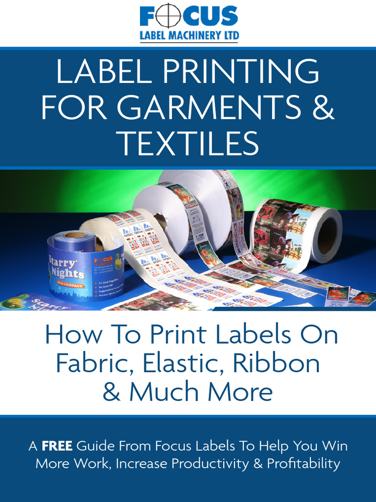 Focus Label Printing GarmentsTextiles | PDF | Textiles | Clothing