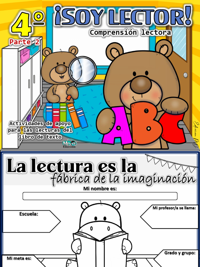 Actividades de Comprensión Lectora 4° | PDF | Aguacate | Marte