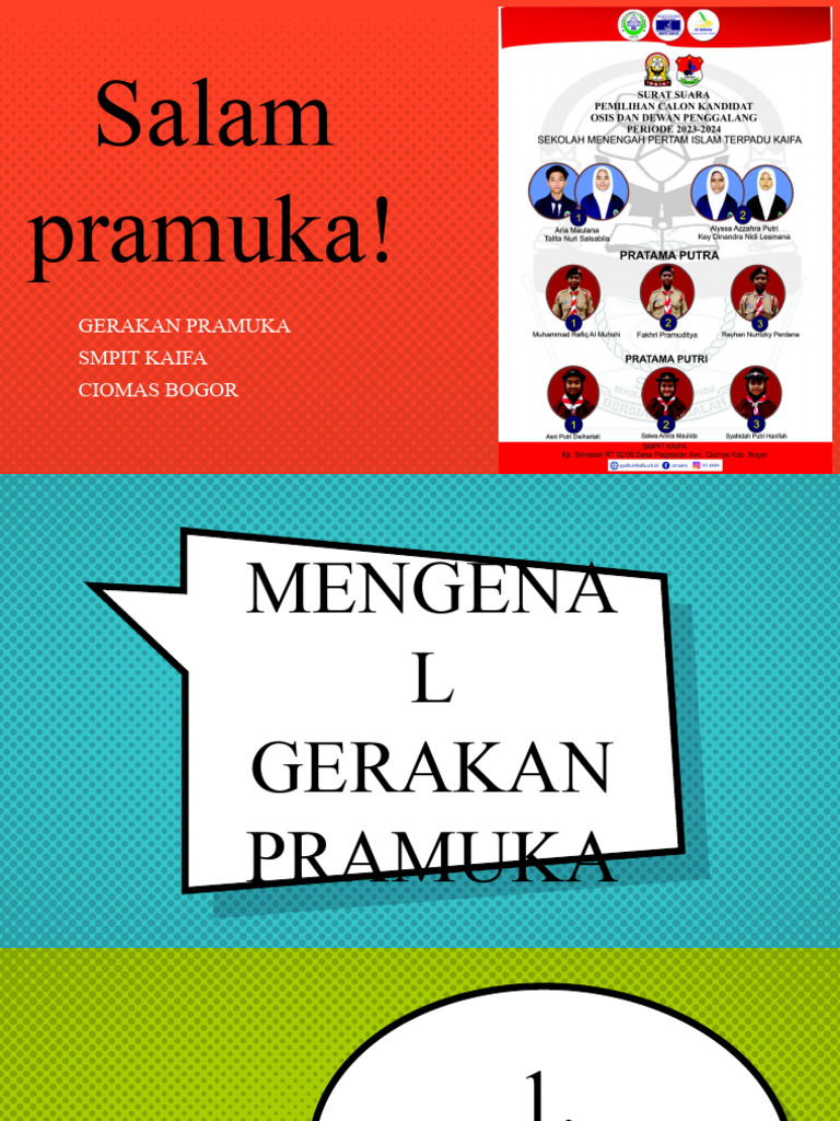 Mengenal Pramuka 2023 | PDF