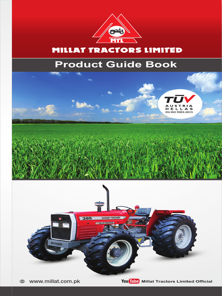 MTL-Product-Guide-Book-2021 MILLAT TRACTOR CATALOUGE | PDF | Engines | Steering