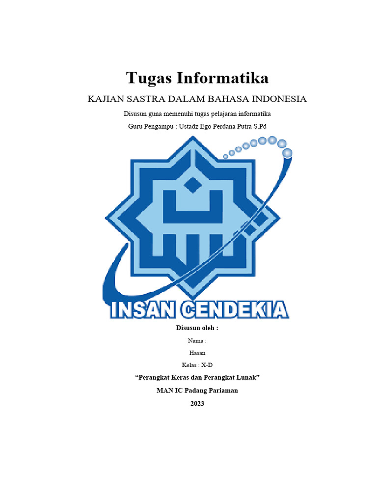 Tugas TIK | PDF