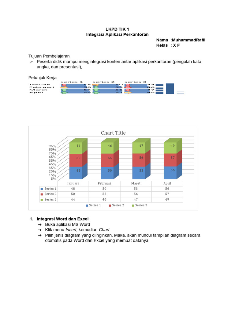 LKPD 1 - Tik - Bab 3 | PDF