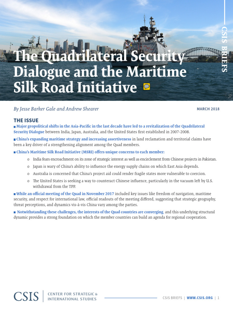The Maritime-Silk-Road | PDF | Government | Global Politics