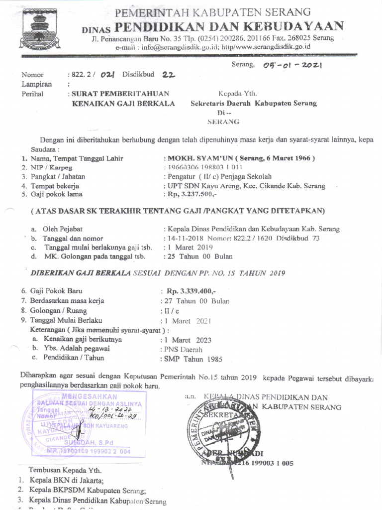 KGB 2021 Samun | PDF