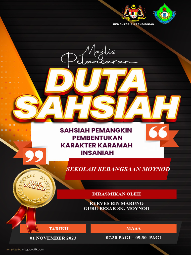 Banner Pelancaran Duta Murid | PDF