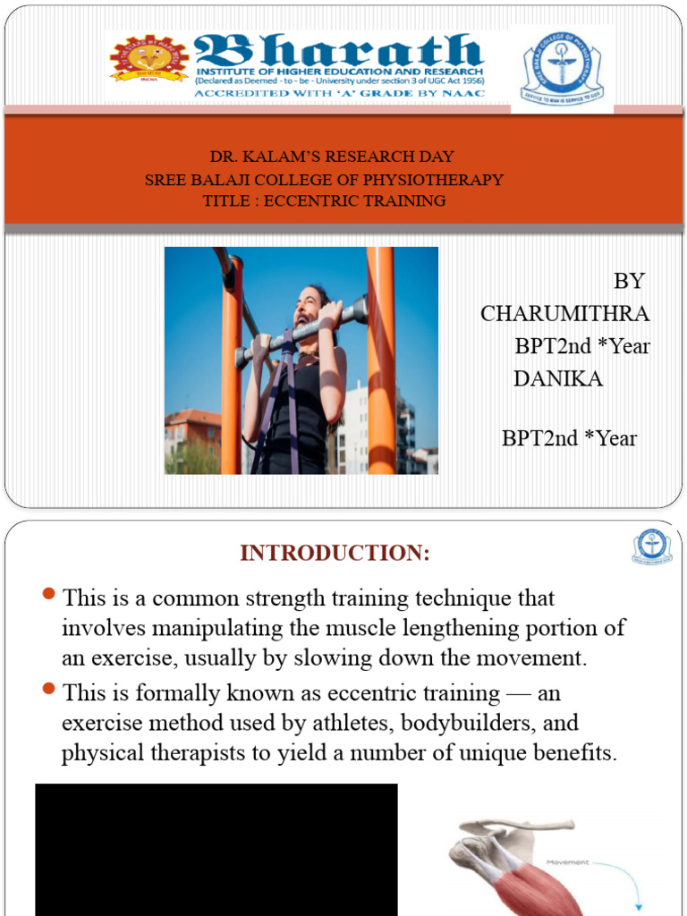 Eccentric Training | PDF