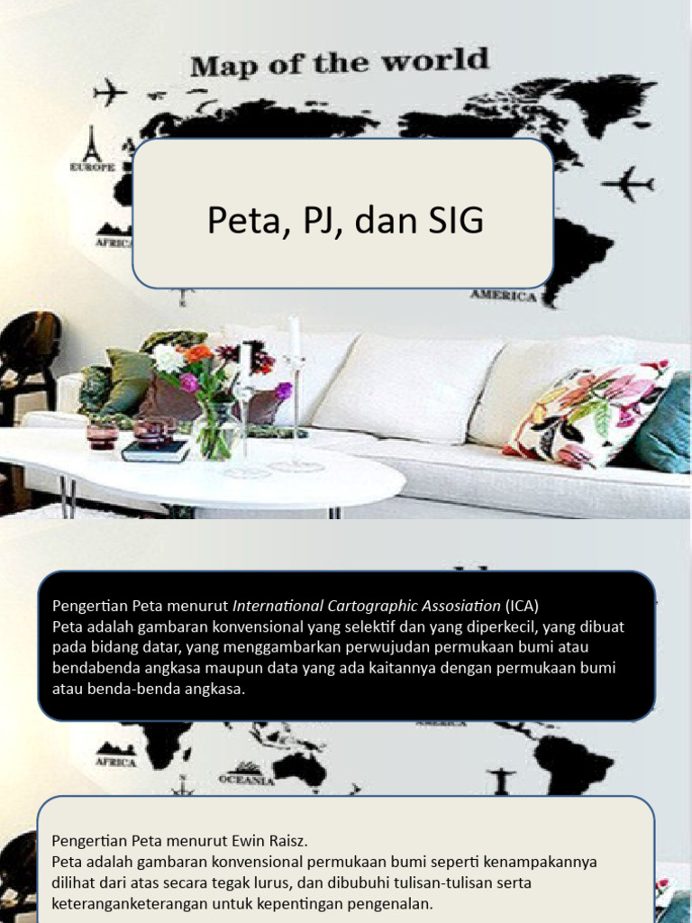 Peta PJ Dan SIG | PDF | Metode & Bahan Ajar