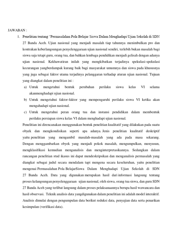 Tugas 2 Metopen | PDF