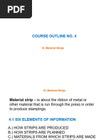 Progressive Die Strip Layout Guide | PDF | Sheet Metal | Metalworking