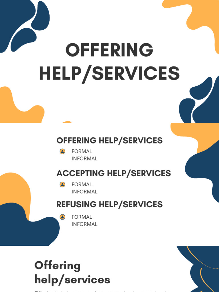 Offering Helpservices | PDF | Verb | Morphology