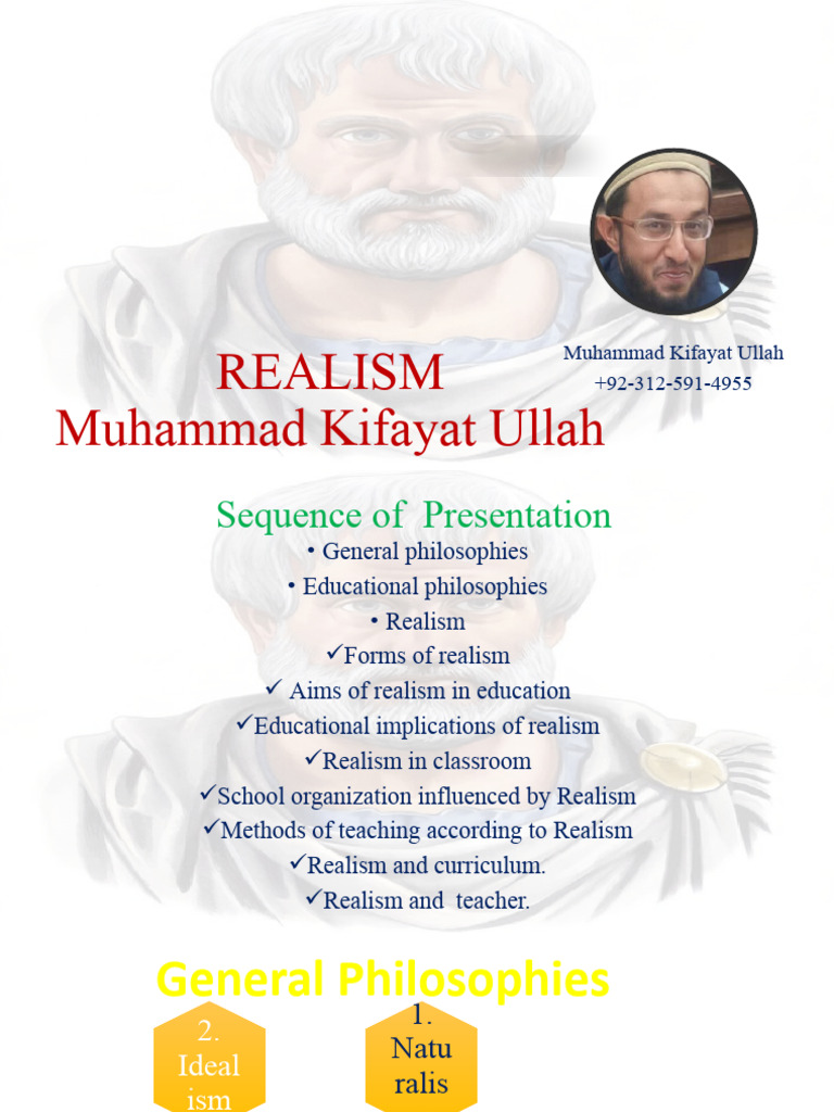 Realism | PDF | Reality | Metaphysics