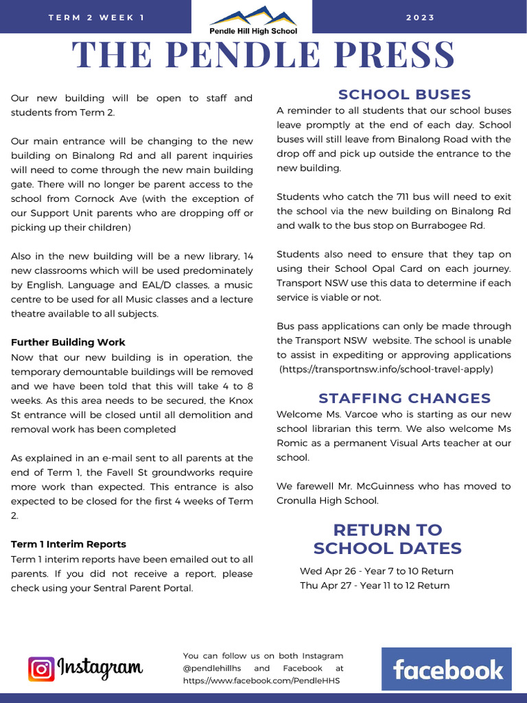 Pendle Press T2 W1 2023 | PDF | Bus