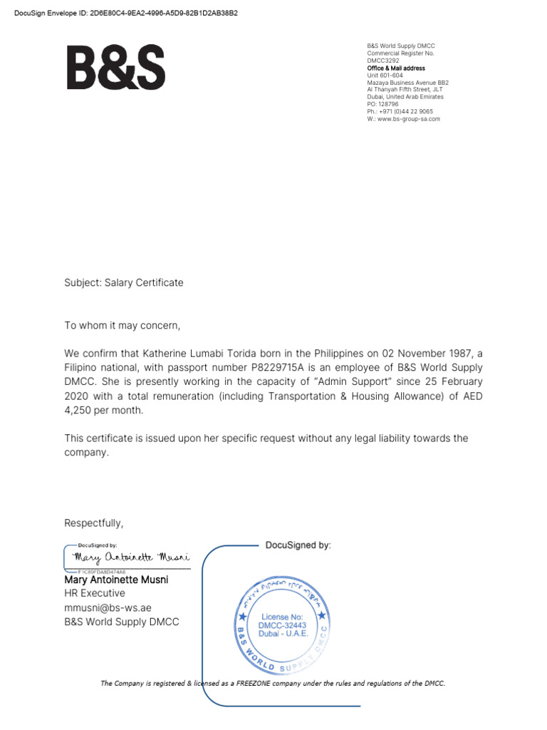 Complete With DocuSign Katherine SCL | PDF | Government