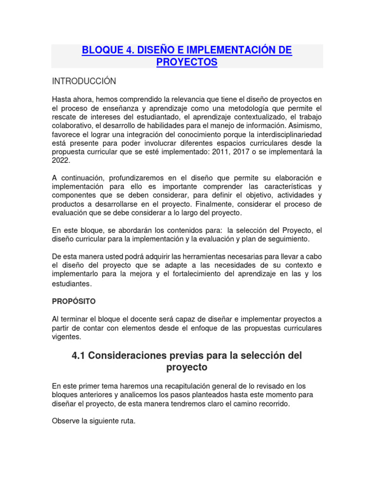 Bloque 4 | PDF | Evaluación | Aprendizaje