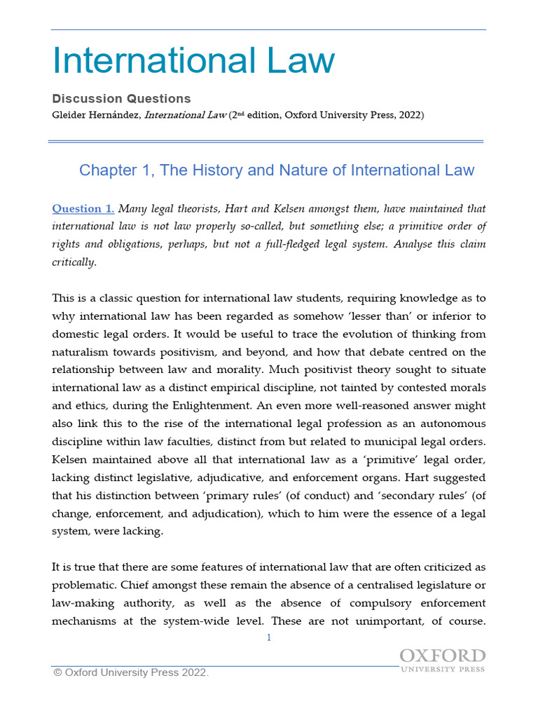 Critical Perspectives on International Law | PDF | International Law ...