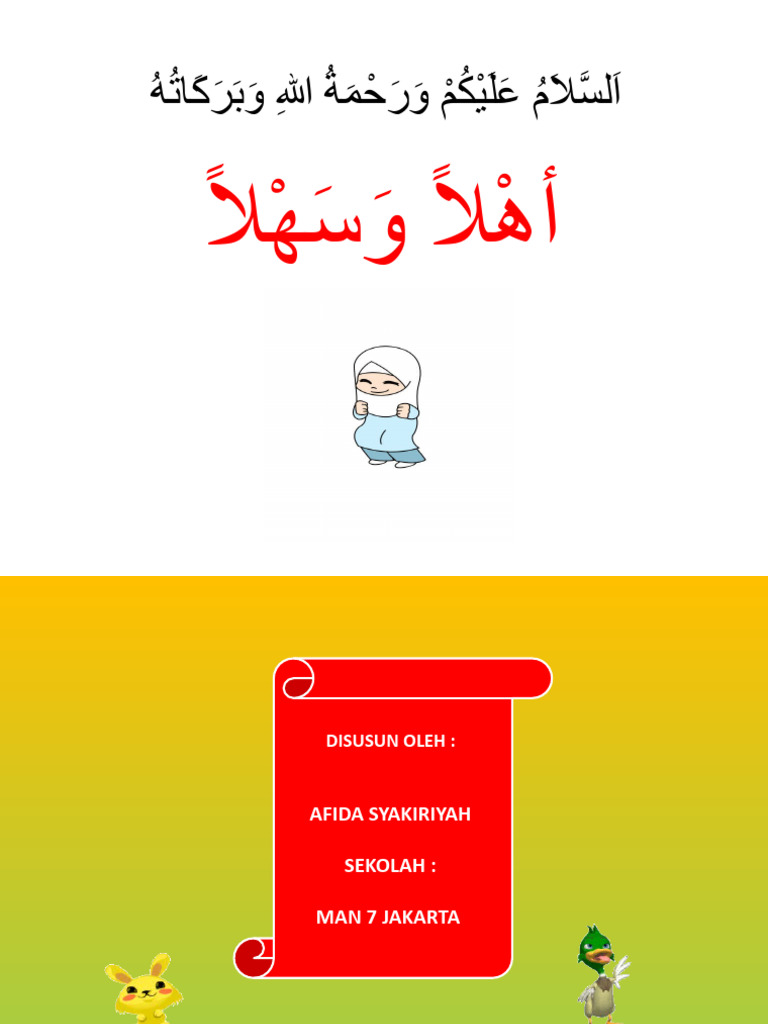 Bahasa Arab Materi Fiil Amr | PDF | Puisi