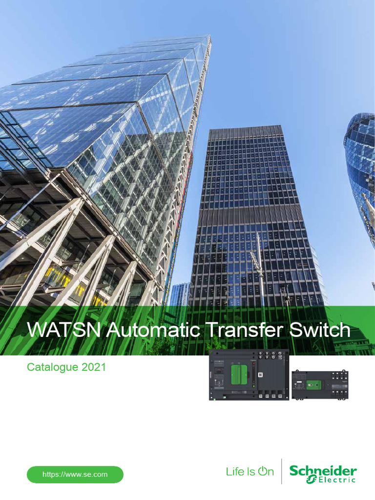 WATSN Automatic Transfer Switch 2021 V1.0 | PDF | Switch | Power Supply