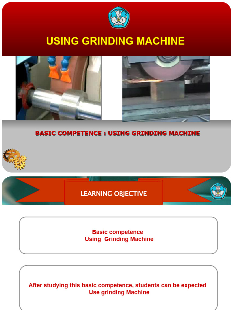 Using Grinding Machine | PDF
