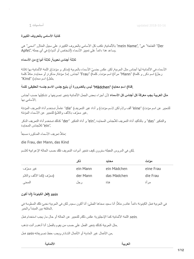 Arabic - German | PDF