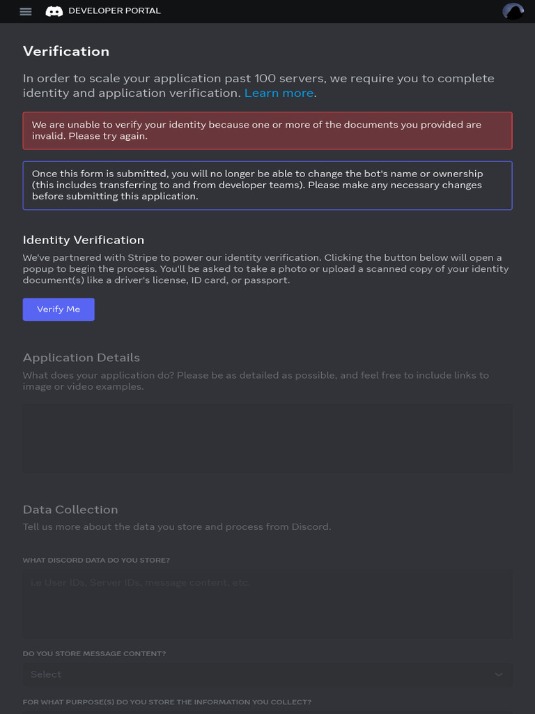 Discord Developer Portal | PDF