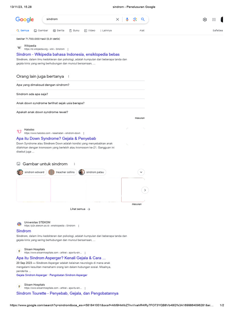 Sindrom - Penelusuran Google | PDF