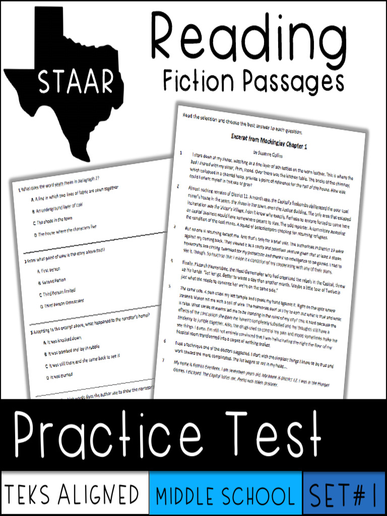 Staar: Practice Test | PDF | Narration | The Giver