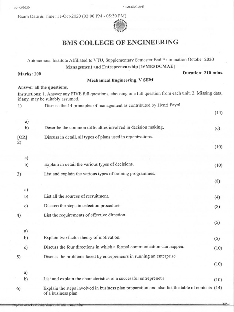 16ME5DCMAE-scheme Mae | PDF