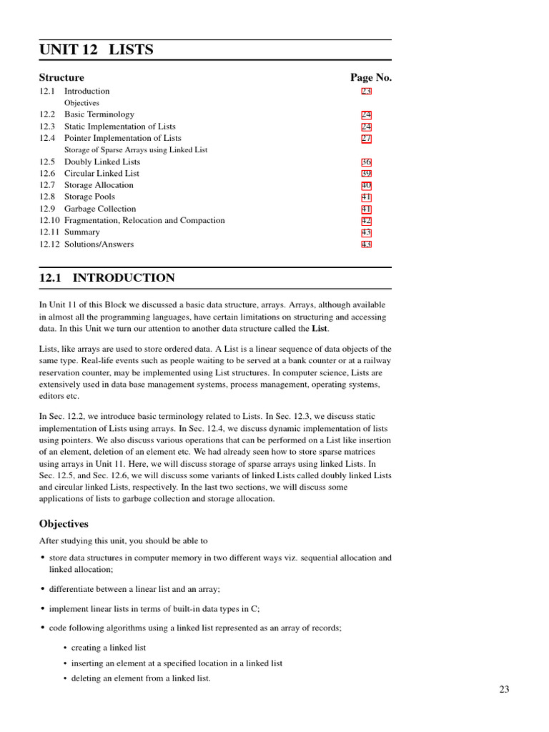Unit 12 | PDF | Pointer (Computer Programming) | Computer Engineering Unit 12 | PDF | Pointer (Computer Programming) | Computer Engineering