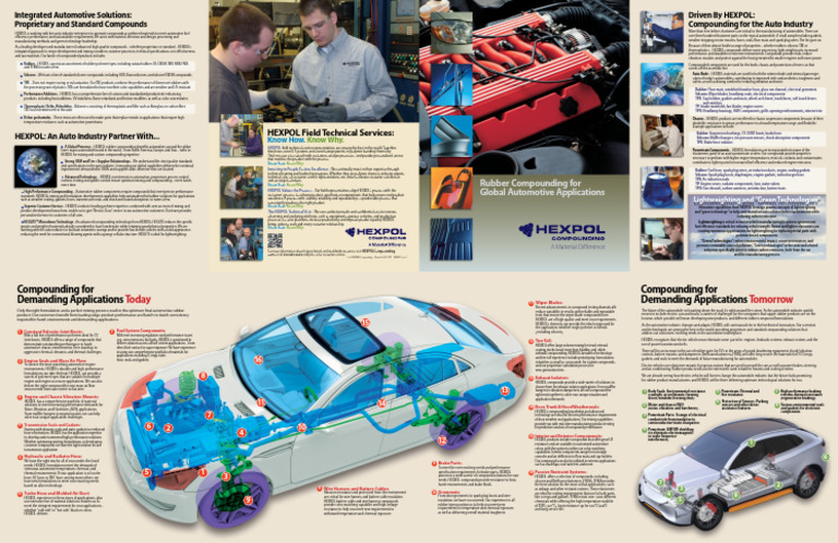HEXPOL's Advanced Auto Compounding Solutions | PDF | Silicone | Natural ...