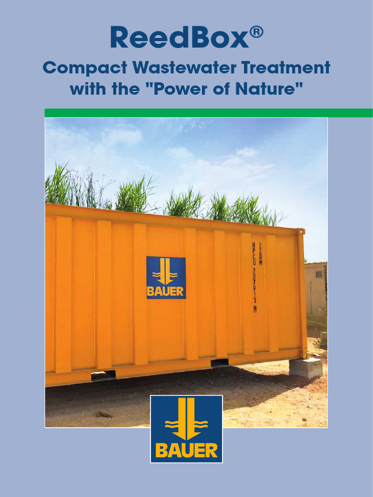 BRE ReedBox | PDF | Sewage Treatment | Water Management