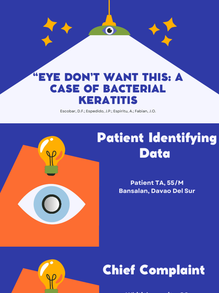 Ophtha Case | PDF | Human Eye | Cornea
