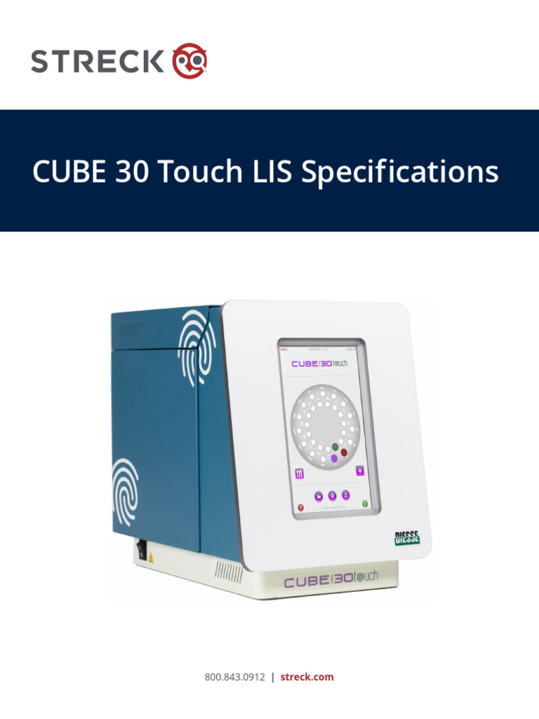 04_CUBE 30_Touch_LIS_Specifications | PDF | String (Computer Science) | Ascii