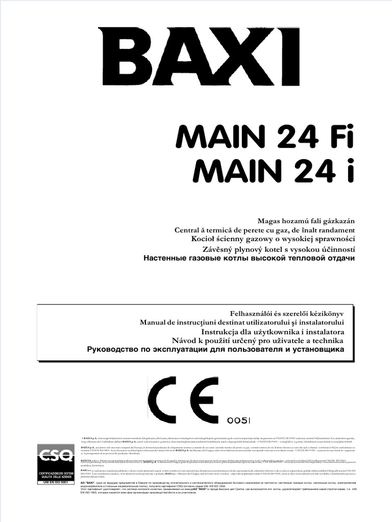 Dokumen - Tips Baxi Main 24 Fi Manual | PDF