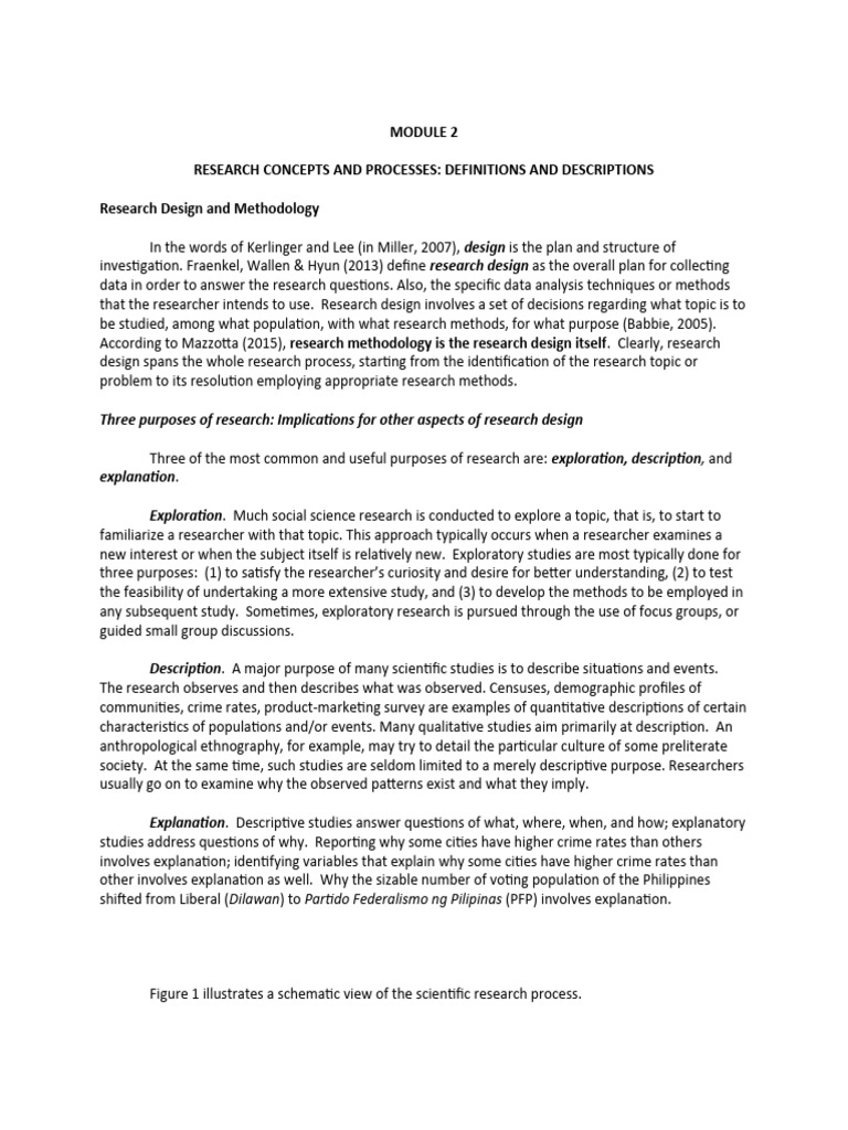 Module 2 Research Language | PDF | Data | Methodology